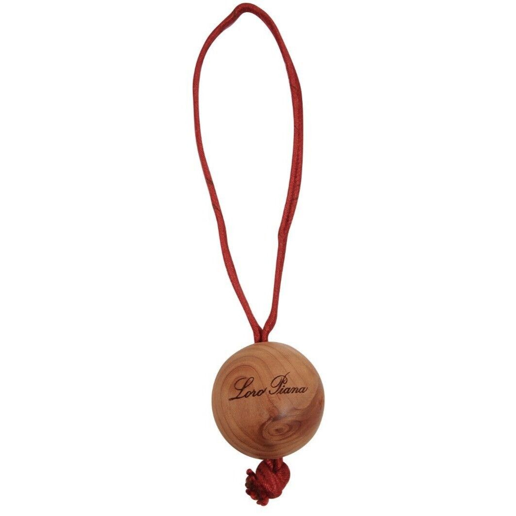Loro Piana Cedar Wood Ball Odor Moth Repellent Red Cord - 01553 | Grailed