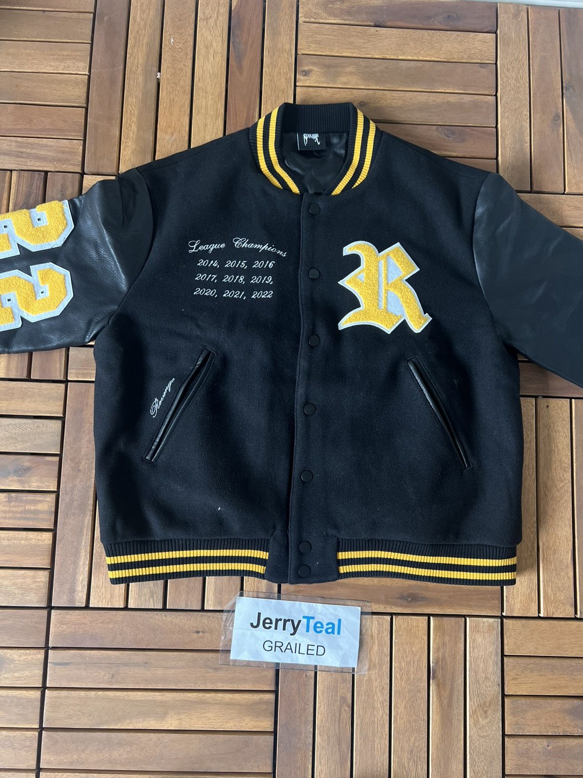 Revenge Revenge Rottweiler Jacket Black / Red | Grailed