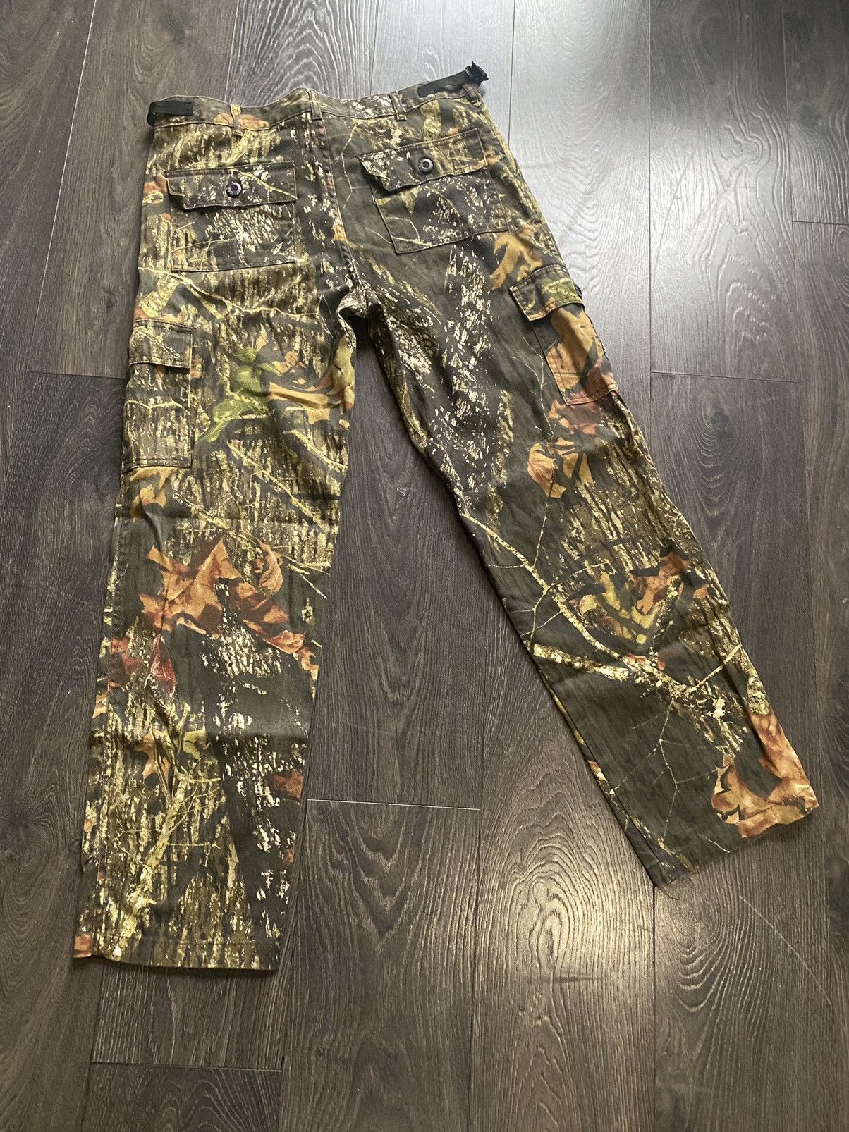 Vintage Vintage Real Tree Camo Cargo Pants Adjustable Waist | Grailed