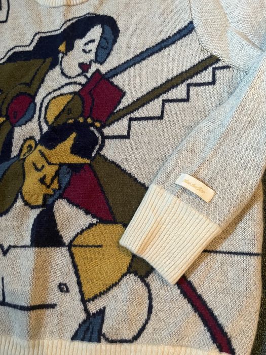 Aime Leon Dore Picasso knit sweater | Grailed