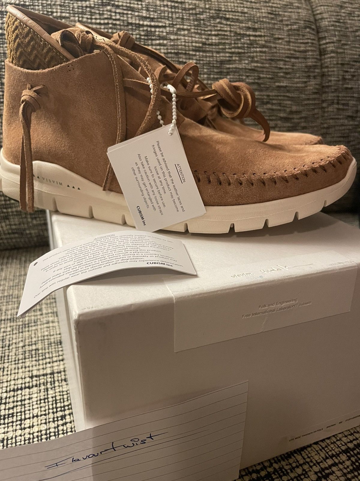 Visvim Ute Moc Trainer Hi-Folk | Grailed