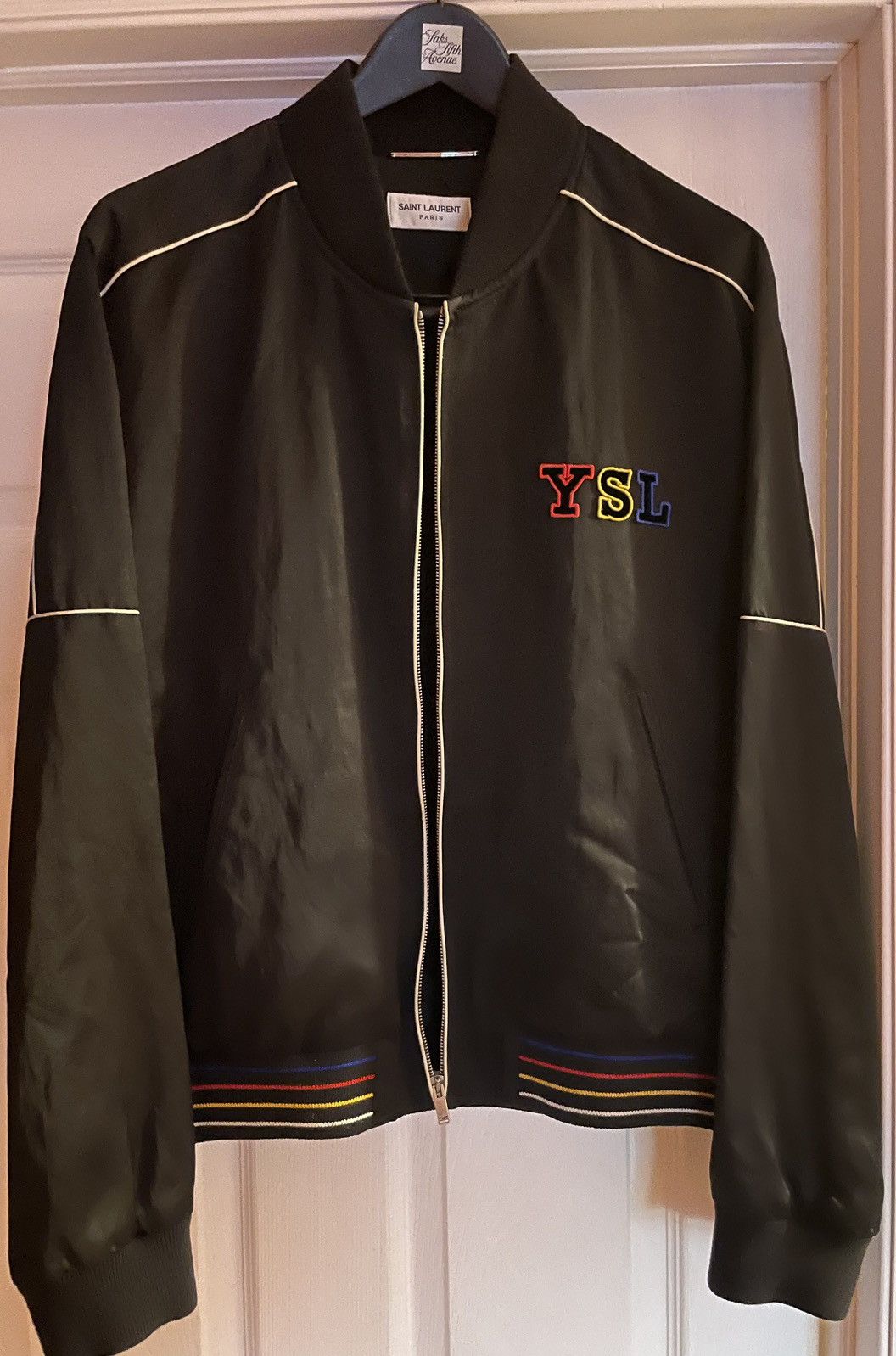 Saint Laurent Paris YSL Teddy Jacket | Grailed