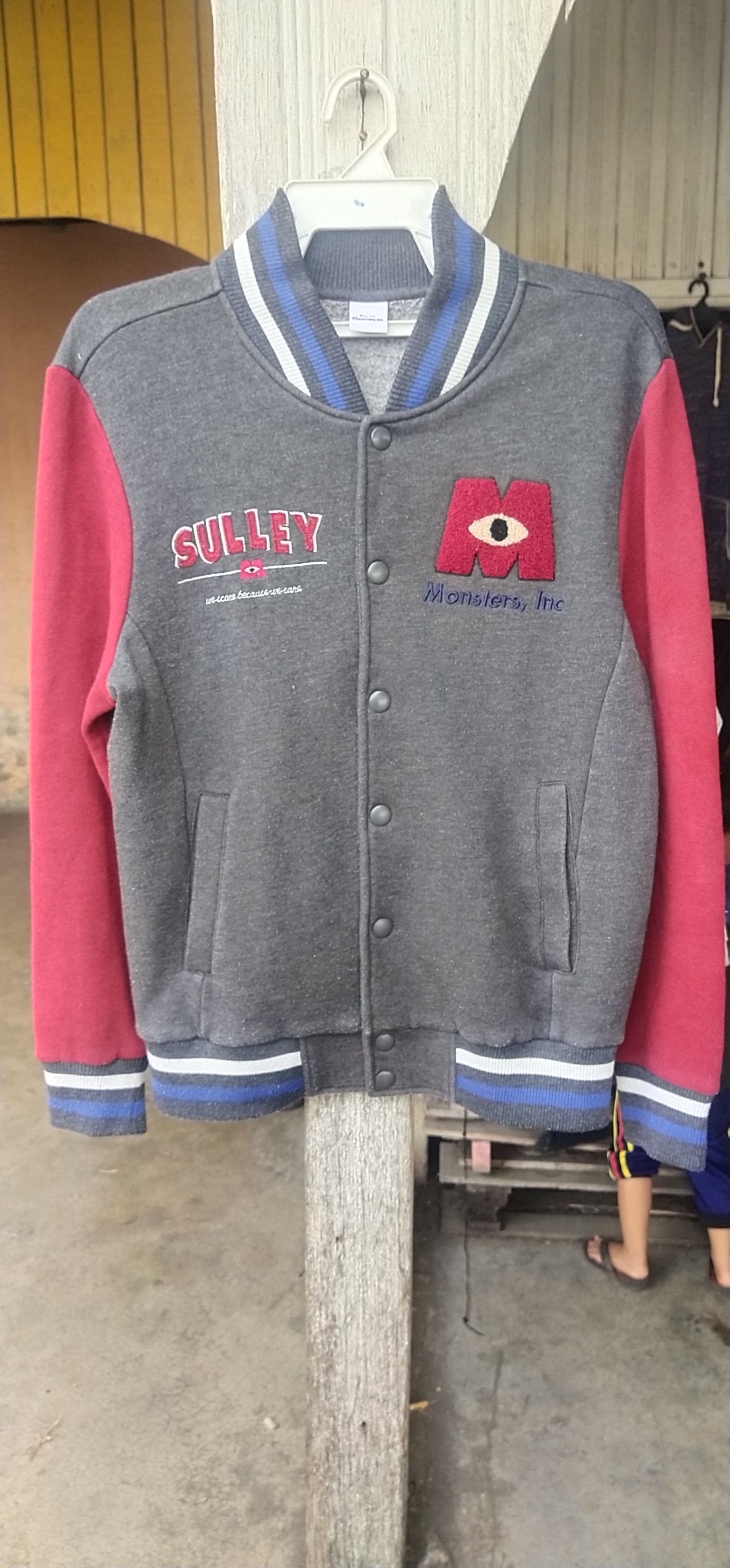Disney × Varsity Jacket Sulley monster inc varsity jacket | Grailed