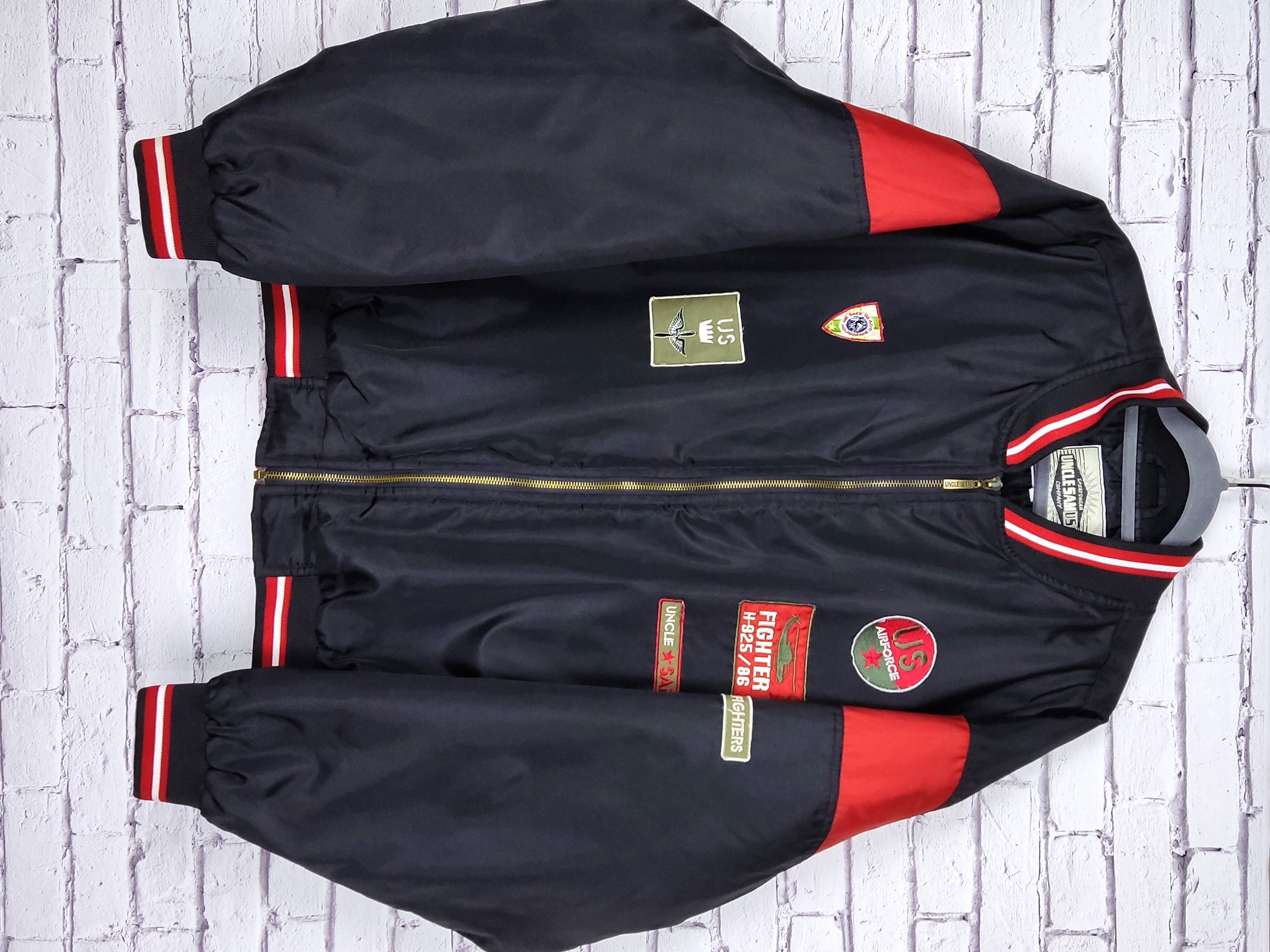 Vintage Vintage Uncle Sam USA Air Force, Fighter Bomber Jacket | Grailed
