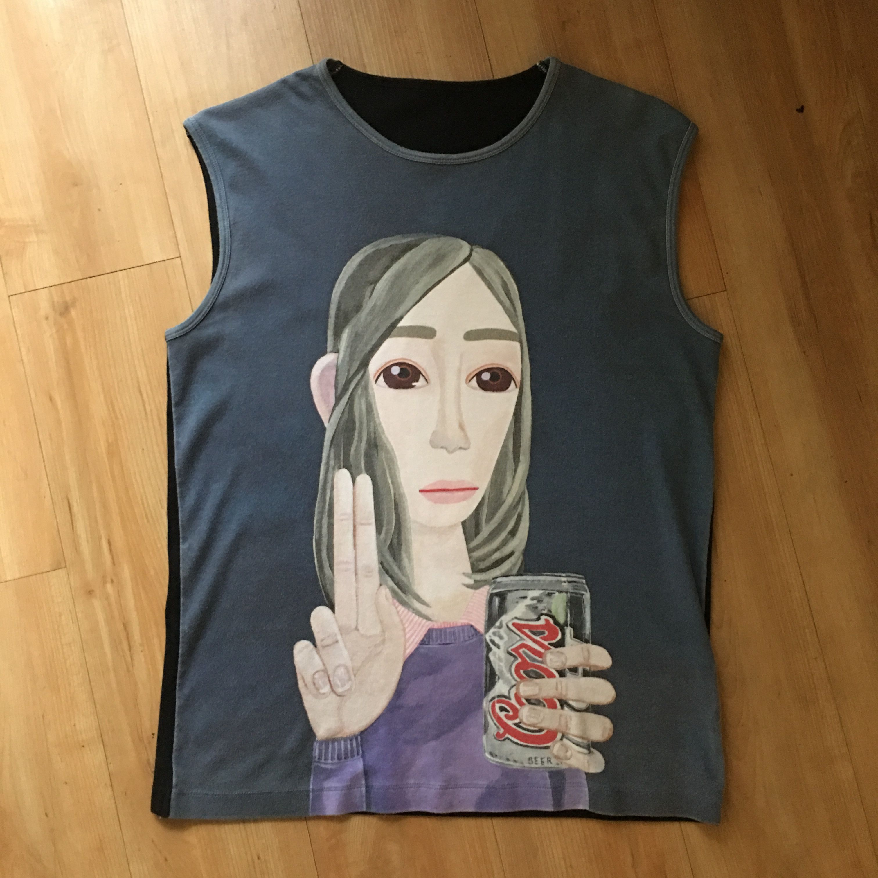 Raf Simons Raf Simons x Brian Calvin Tank from SS13 | Grailed