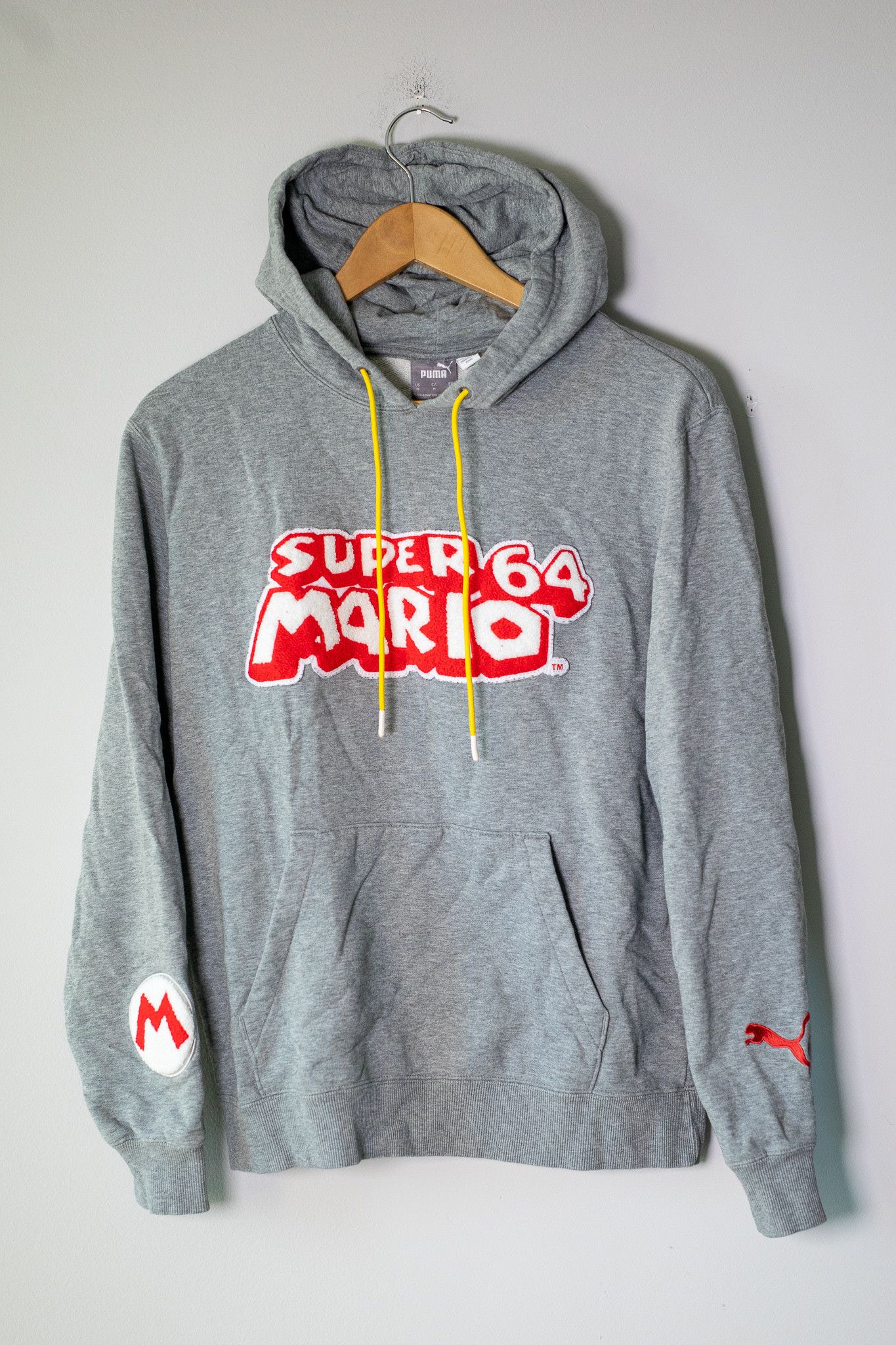 Puma × Streetwear PUMA x Nintendo Super Mario 64 Hoodie - Men's M | Grailed