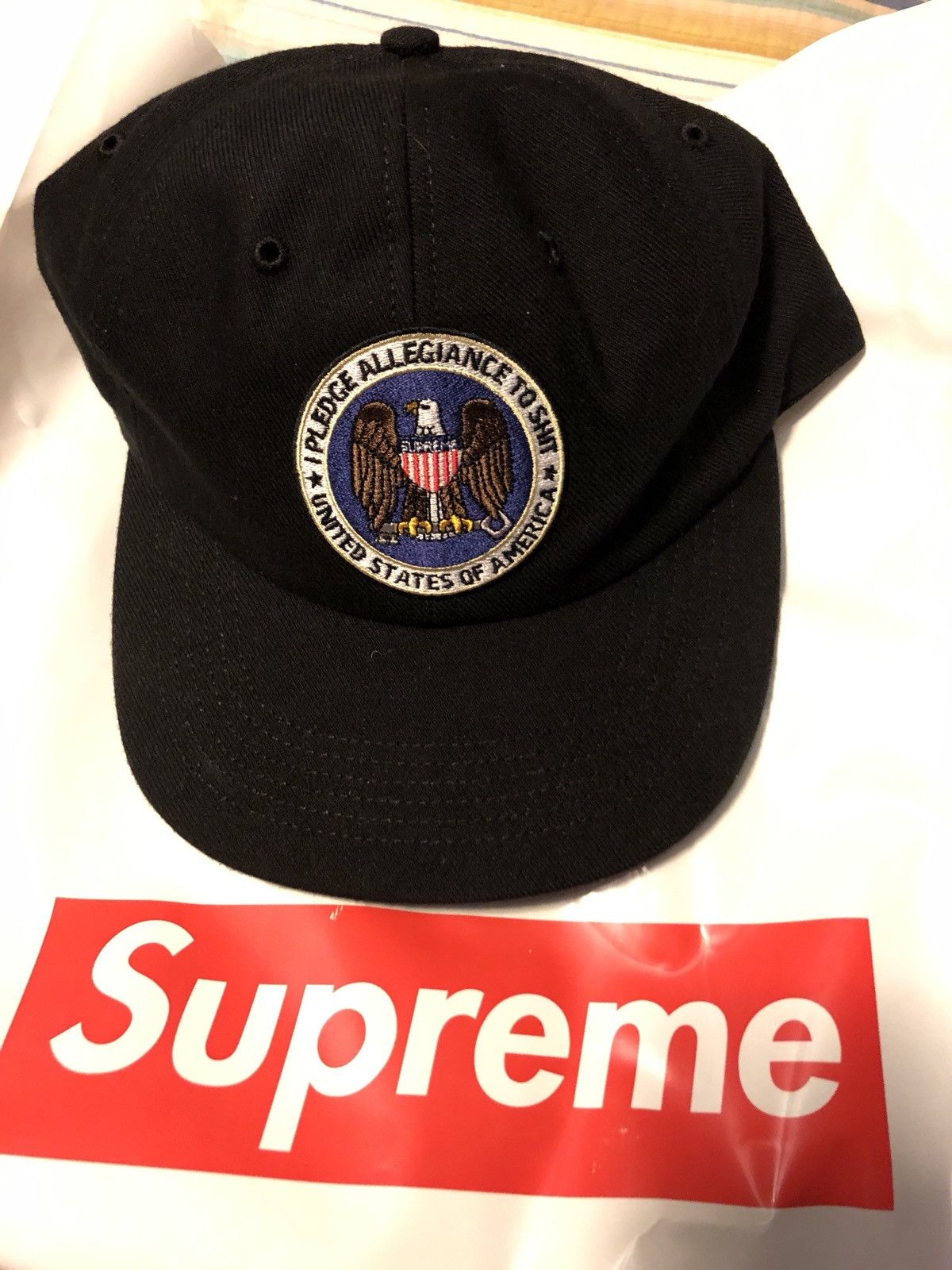 Supreme Pledge Allegiance 6-panel | Grailed