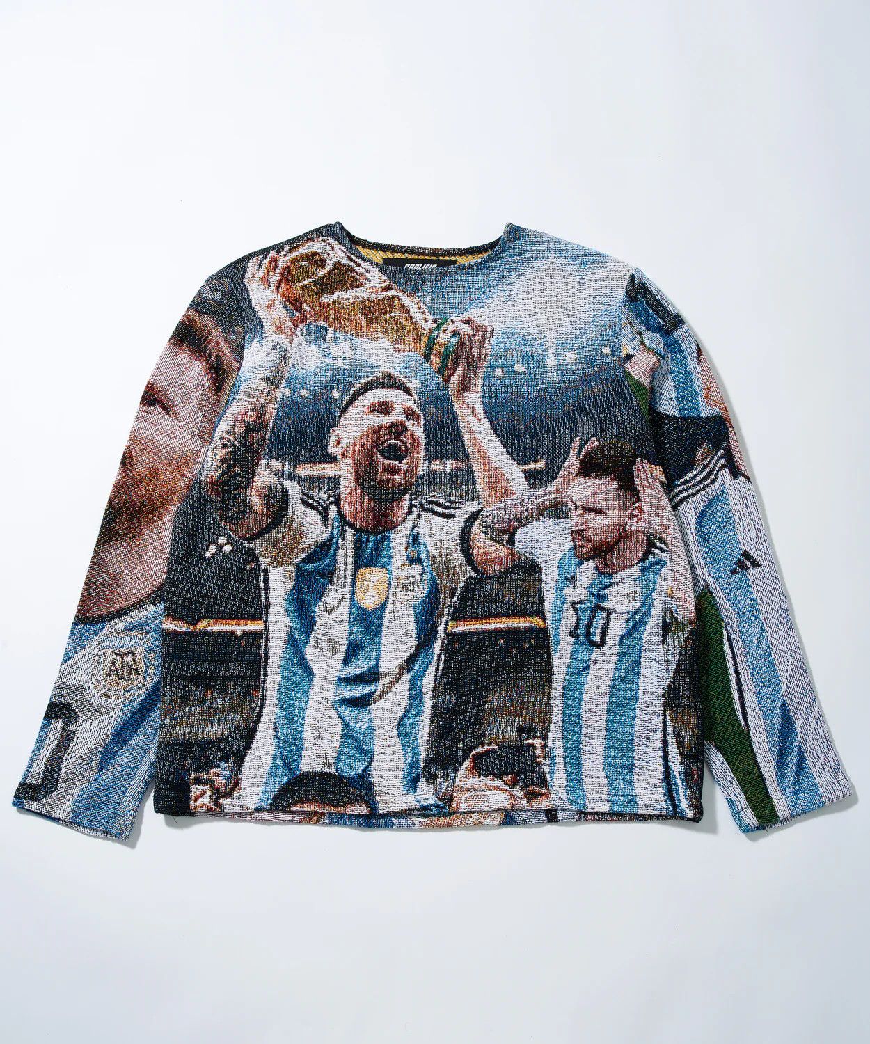 Prolific Lionel Messi Tapestry Sweater | Grailed