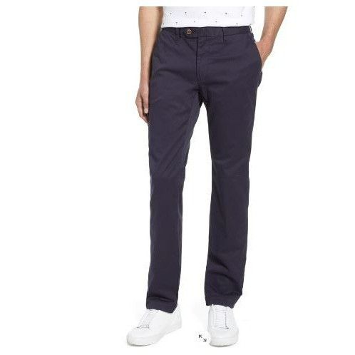 Ted Baker Ted Baker Seenchi Slim Fit Chino Pants Navy Size 36R NWT | Grailed