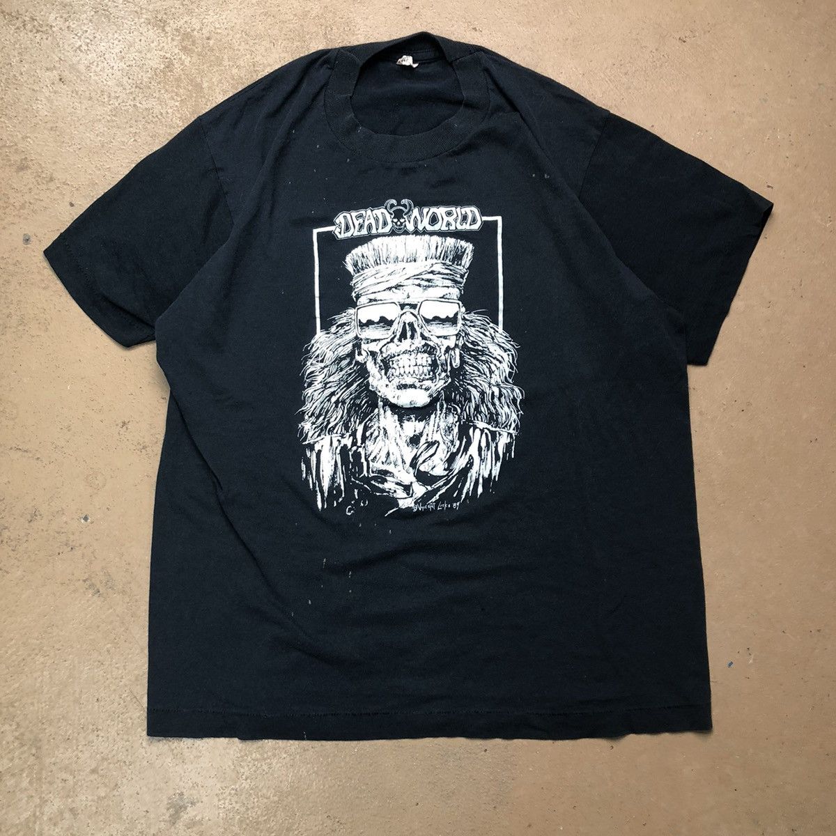 Screen Stars × Streetwear × Vintage 1989 ‘DEADWORLD’ Vincent Locke ...