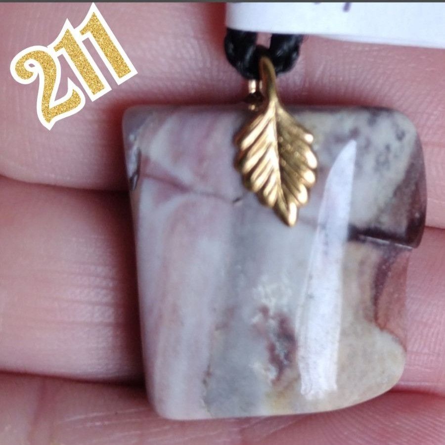 Custom 211 Gemstone Natural Stone Pendant Chakra Healing Energy | Grailed