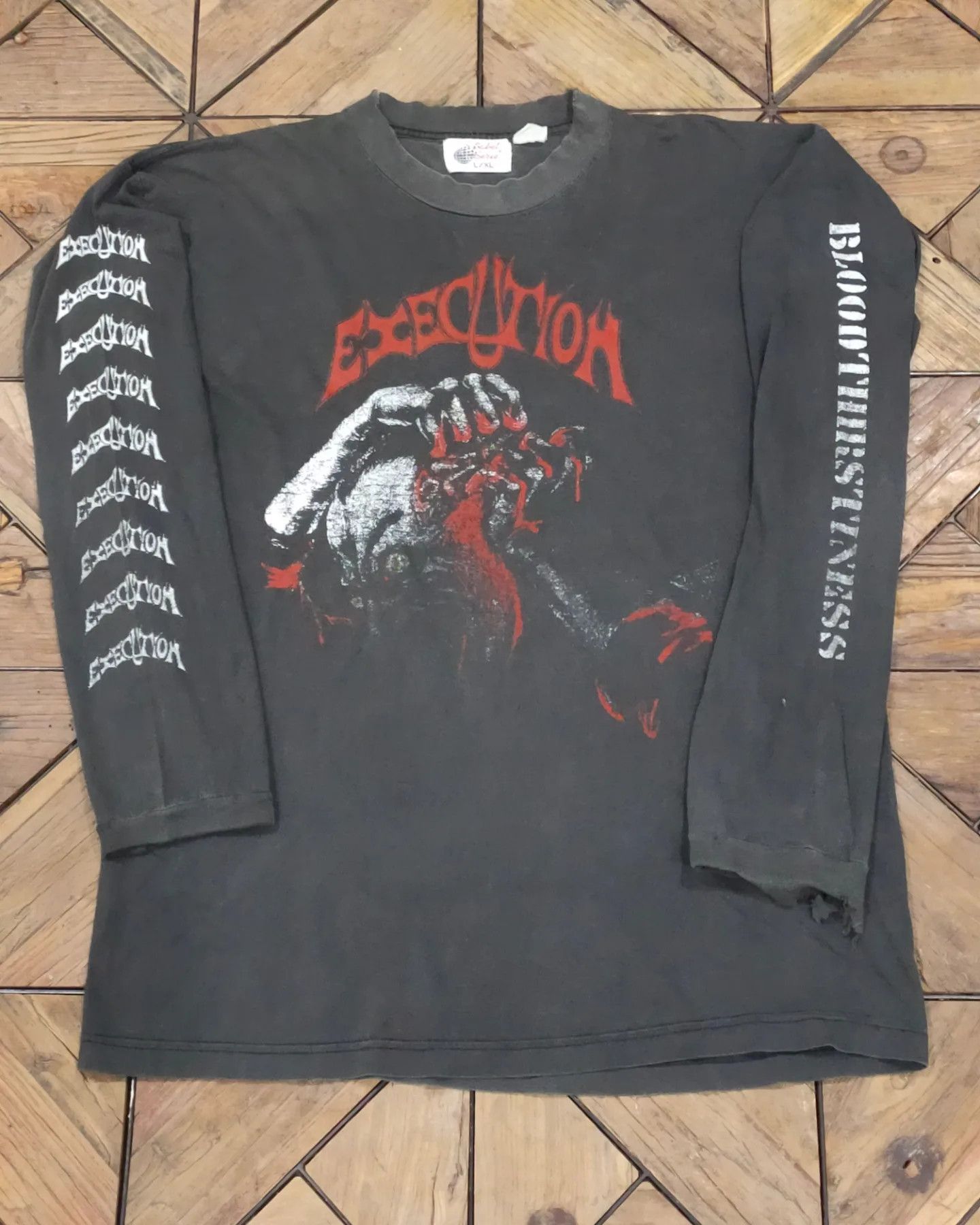 Band Tees Vintage 90s Execution Ls shirt | Grailed
