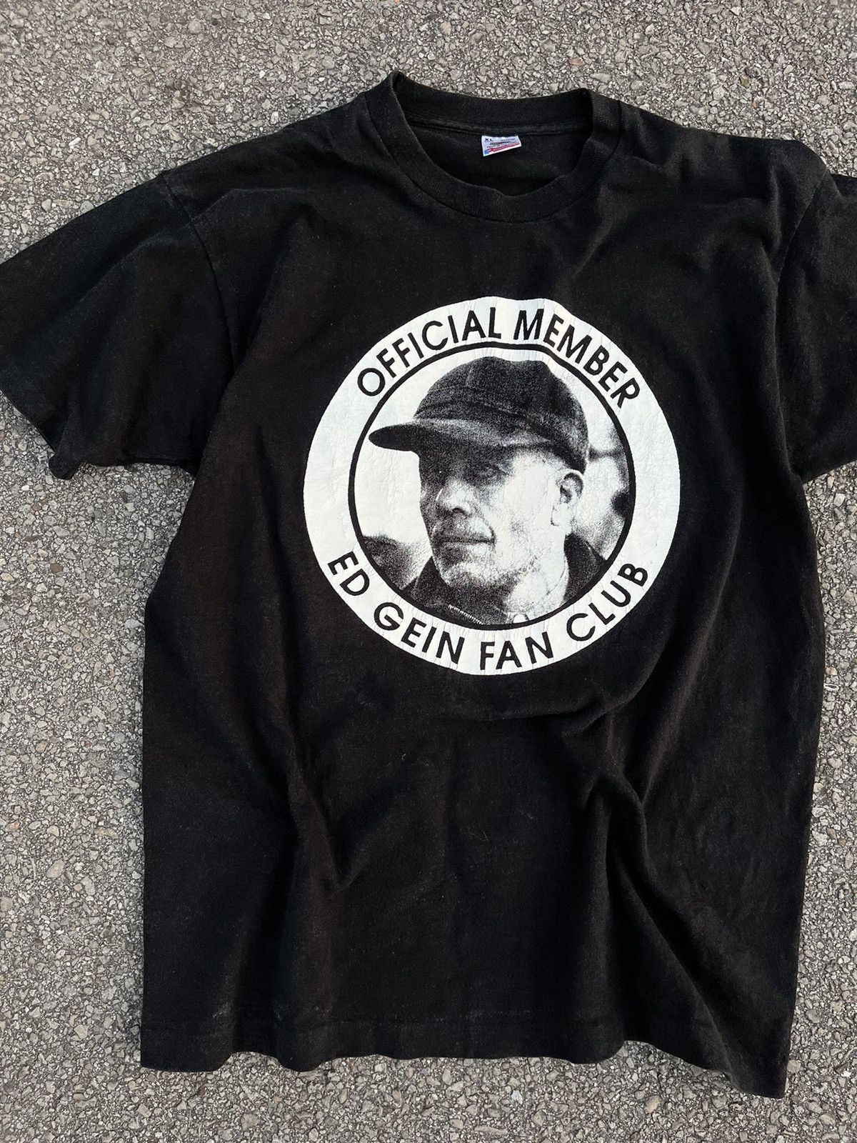 Made In Usa × Vintage Vintage 90s Ed Gein Official Fan Club T Shirt ...