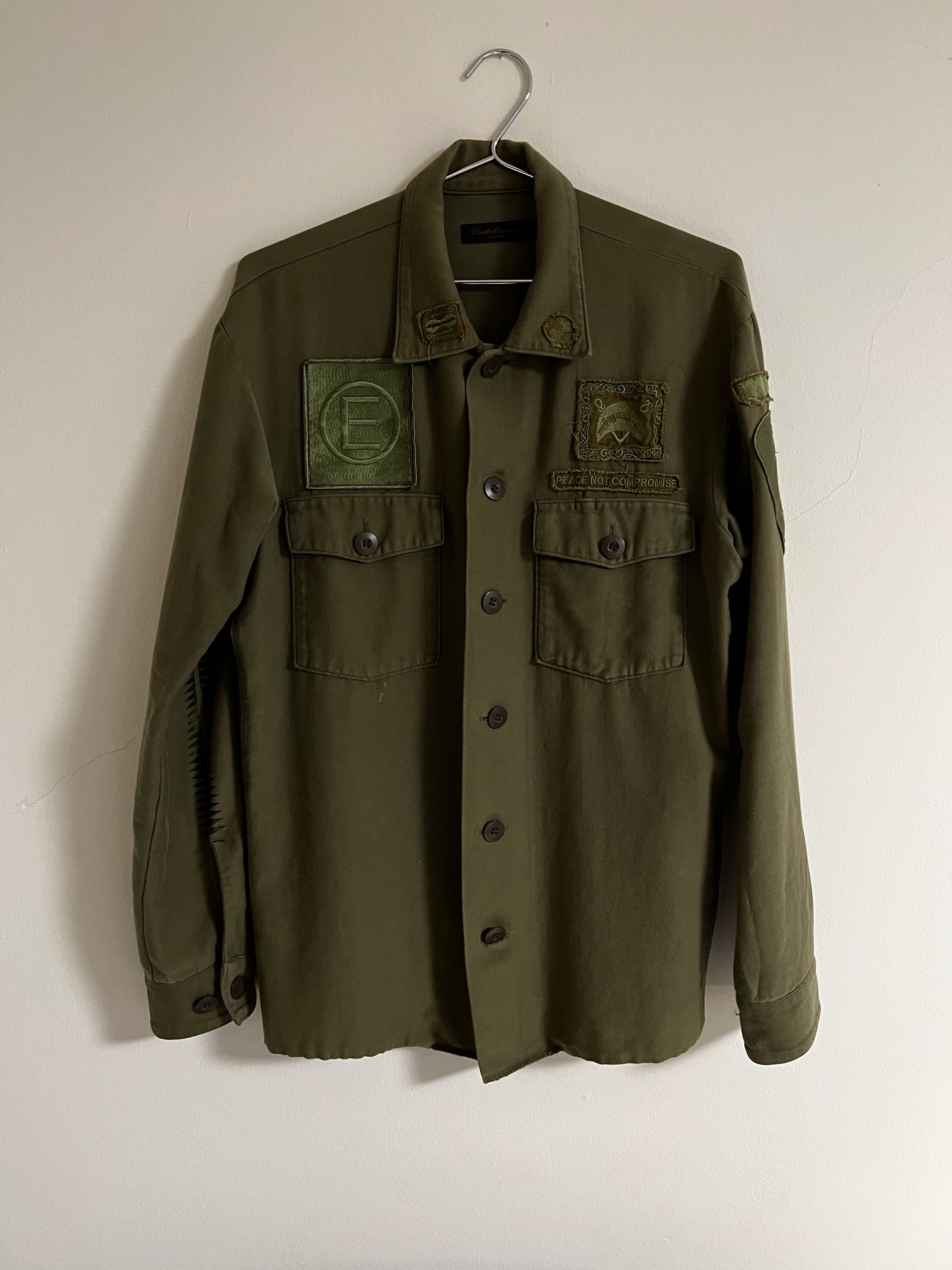 Undercover Military Buttonup, Undercover SS03 Scab | Grailed