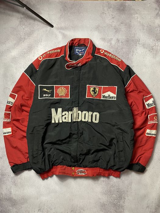 Vintage Vintage F1 Ferrari Marlboro Vodafone Racing Jacket Bomber | Grailed