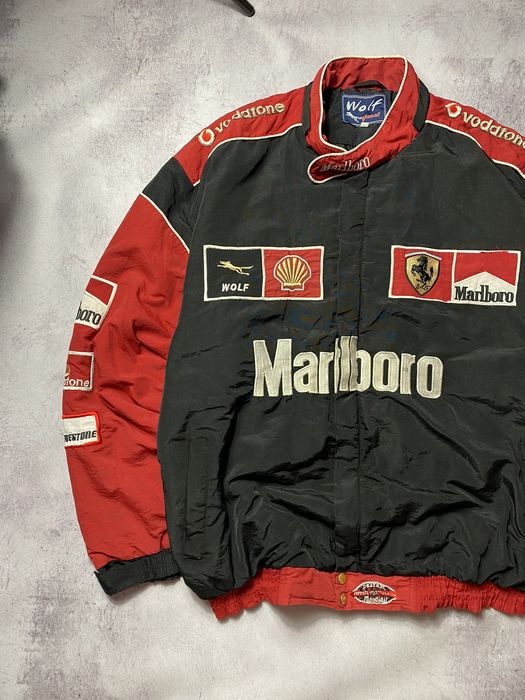Vintage Vintage F1 Ferrari Marlboro Vodafone Racing Jacket Bomber | Grailed