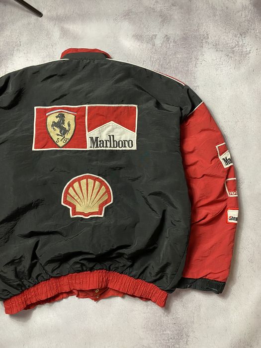 Vintage Vintage F1 Ferrari Marlboro Vodafone Racing Jacket Bomber | Grailed