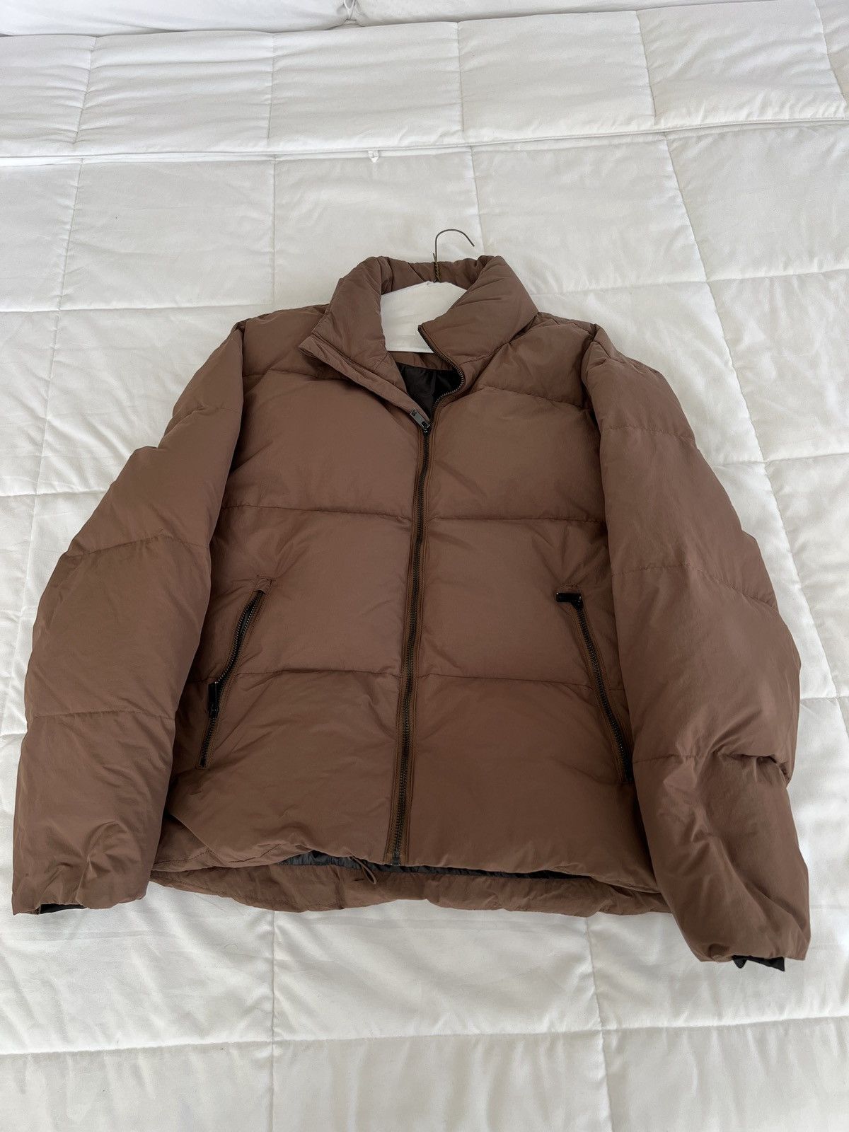 Represent Clo. Represent Brown Puffer Jacket | Grailed