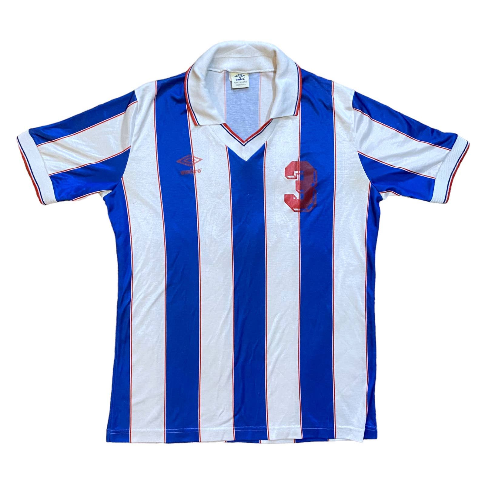 Vintage Vintage Umbro Striped Jersey Soccer Rugby Blokecore | Grailed