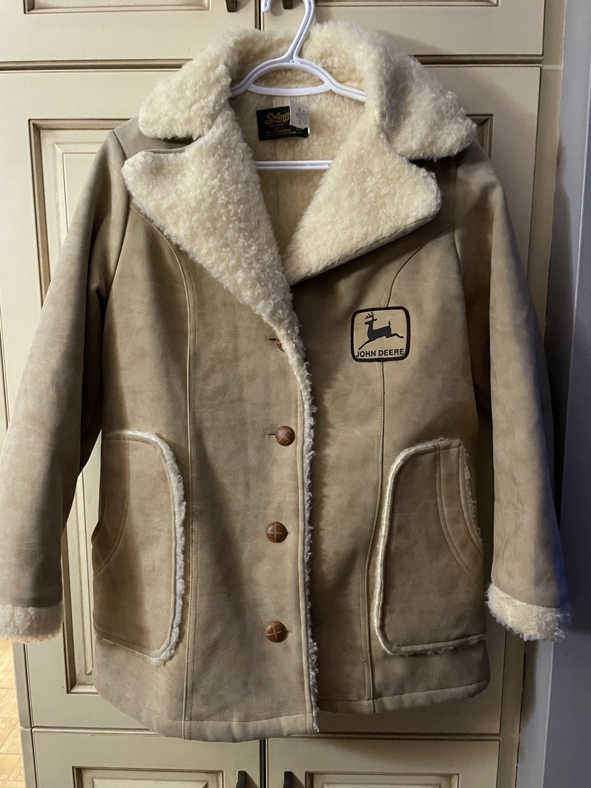 Swingster john deere swingster faux suede rancher coat vintage | Grailed