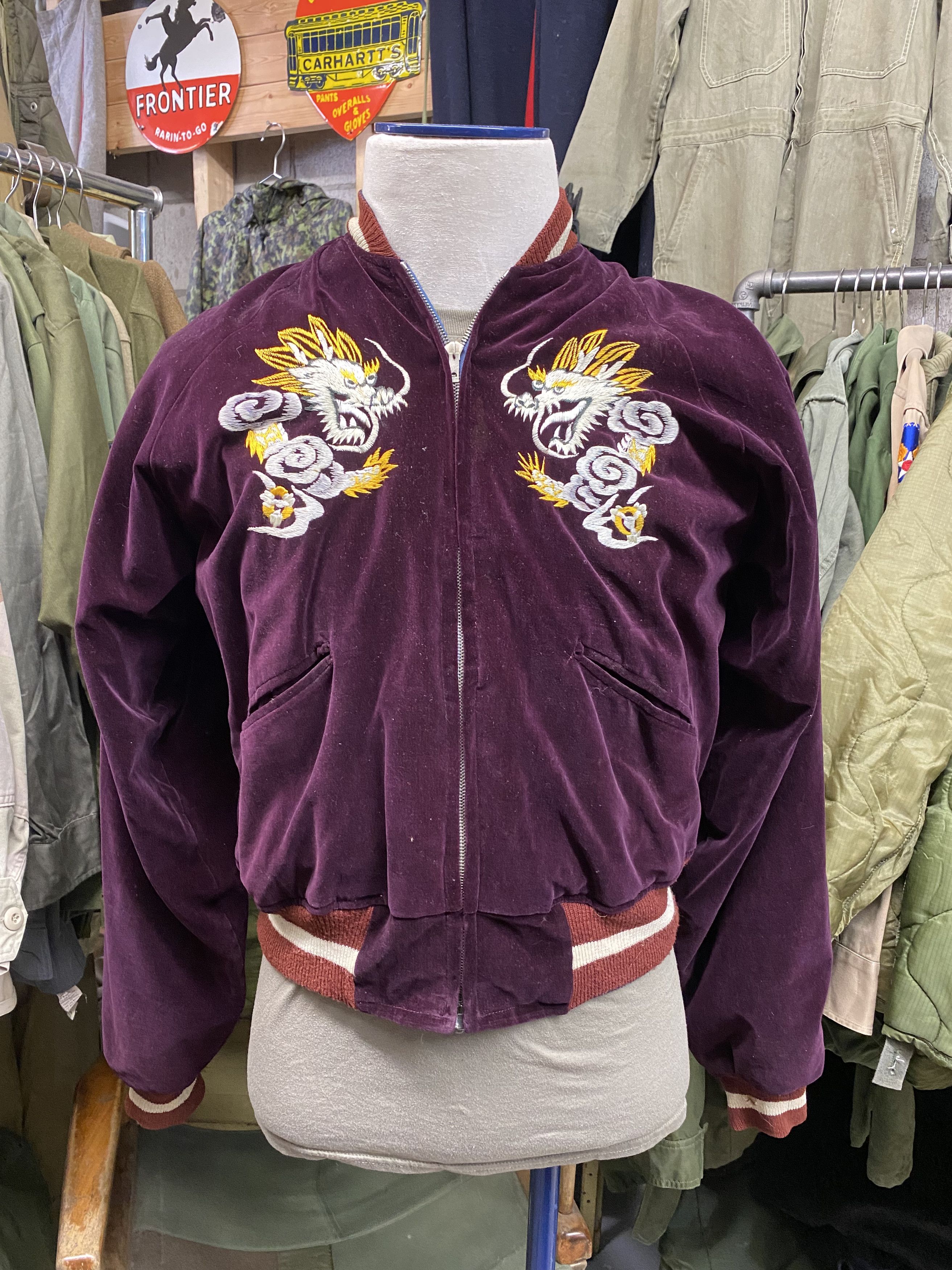 Vintage 1949-53 Korean War Sukajan Jacket | Grailed