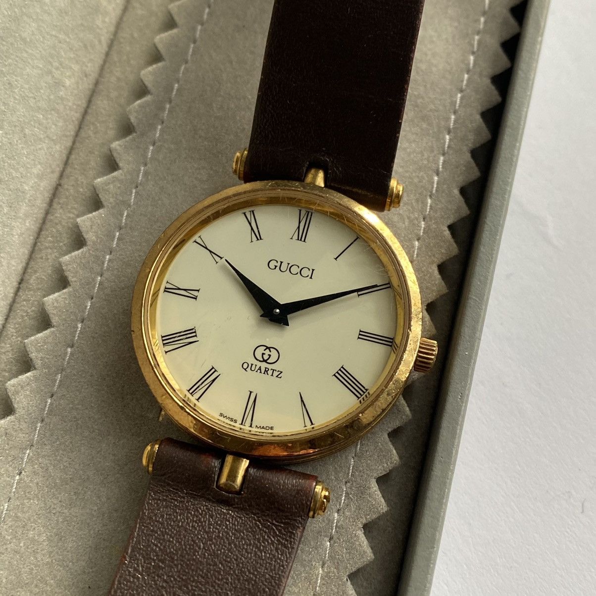 Gucci Gucci Authentic Rare Men’s 2000M Watch Gold Plated | Grailed