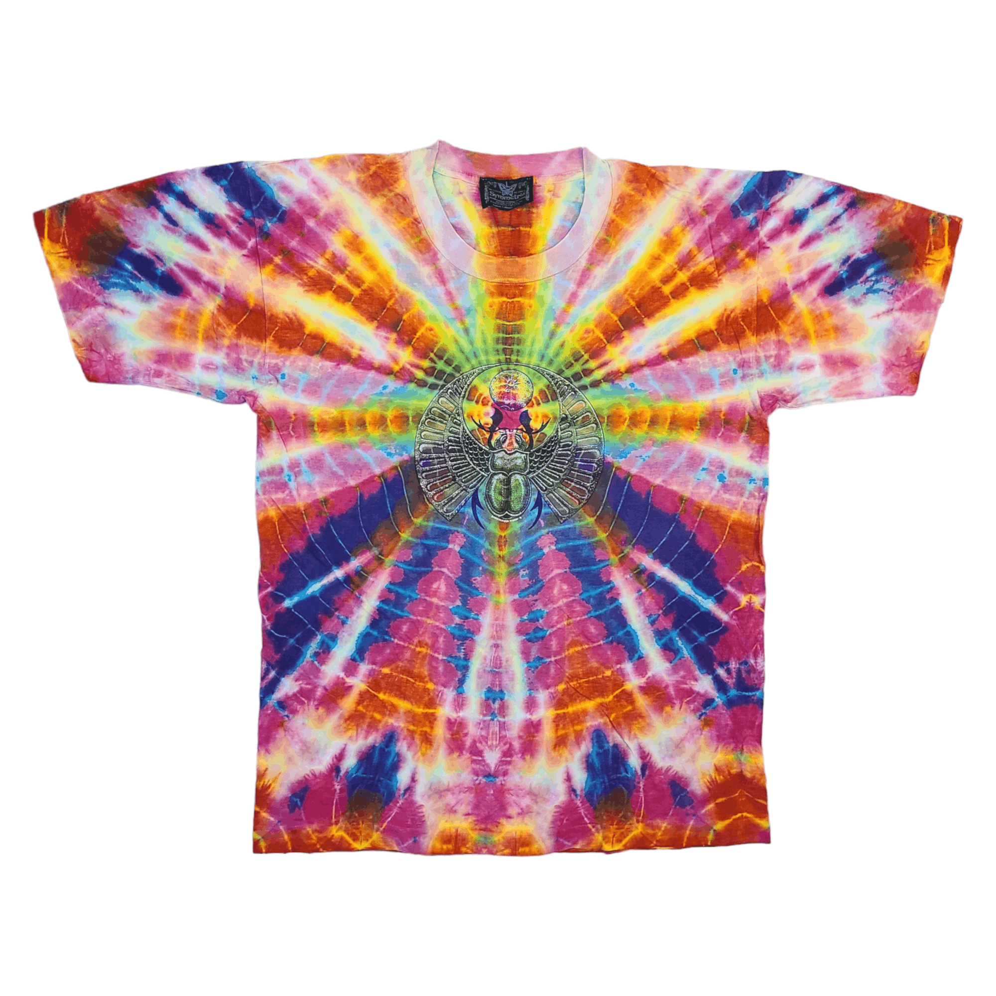 Vintage Vintage 1980s Yuma Prison Run Symmetria Tie Dye Shirt | Grailed