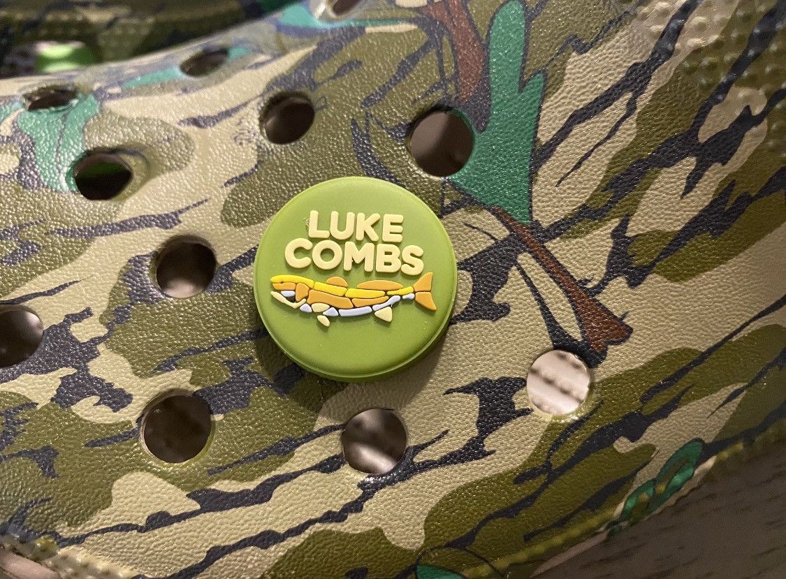Crocs Crocs Luke Combs Fishing Jibbitz | Grailed