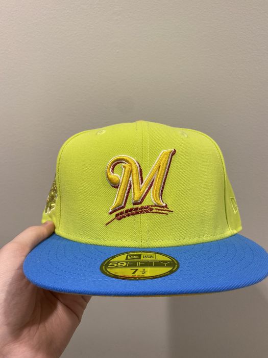 New Era New Era 59fifty Milwaukee Brewers Fitted Hat Marge Simpson ...