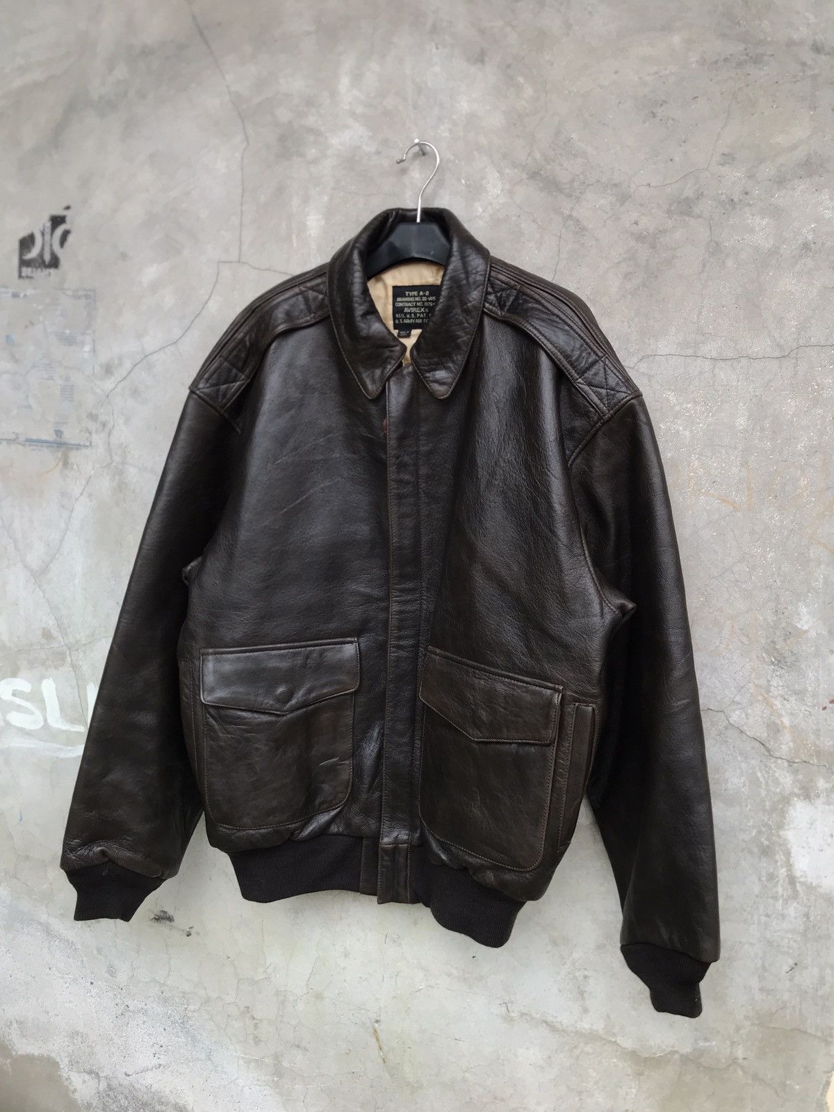 Avirex Vintage Avirex Type A2 leather jacket | Grailed