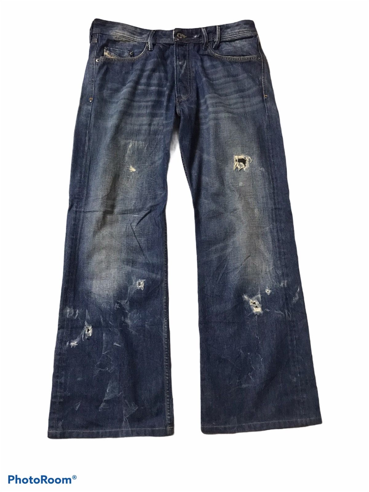 Diesel 💥 QUICKSALE💥Vintage Diesel Distressed Denim Made in Italy | Grailed