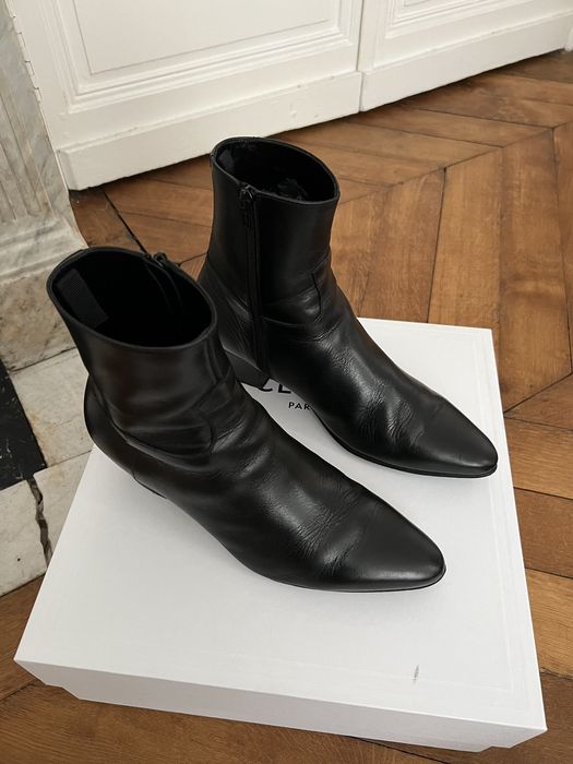 Celine Jacno 60 Zipped Boots | Grailed