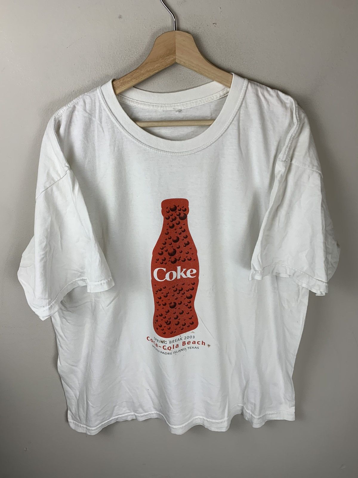 Vintage Vintage Coca Cola Logo Tee | Grailed