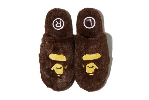 Bape BAPE APE HEAD SLIPPERS | Grailed