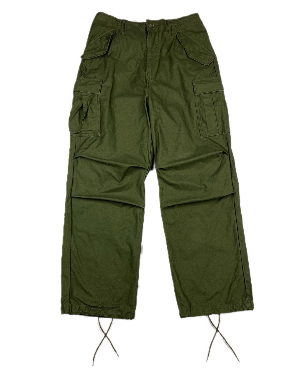 Japanese Brand × Vintage The World Cargo BACK NUMBER Utility Green Army ...
