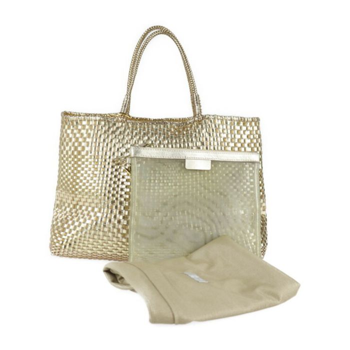 Other Anteprima Intreccio tote bag PVC wire gold system inner & pouch ...