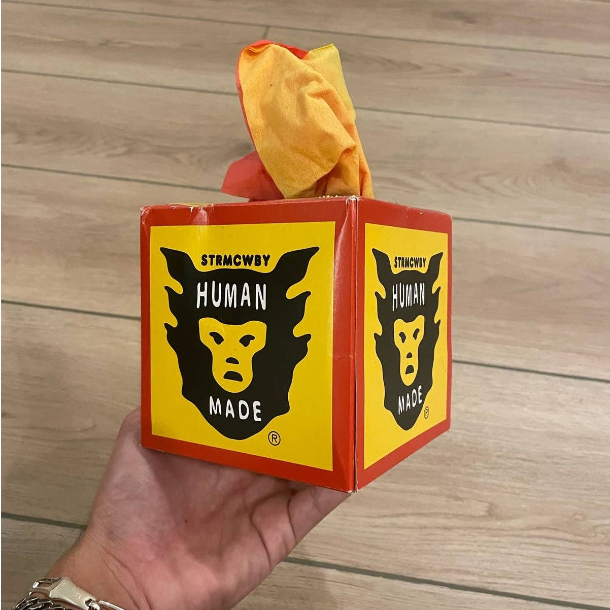 Human Made Human Made Logo Tissue Box | Grailed