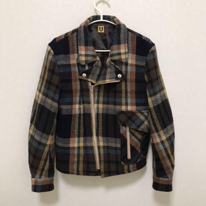 Human Made Checkered Riders Jacket | Grailed