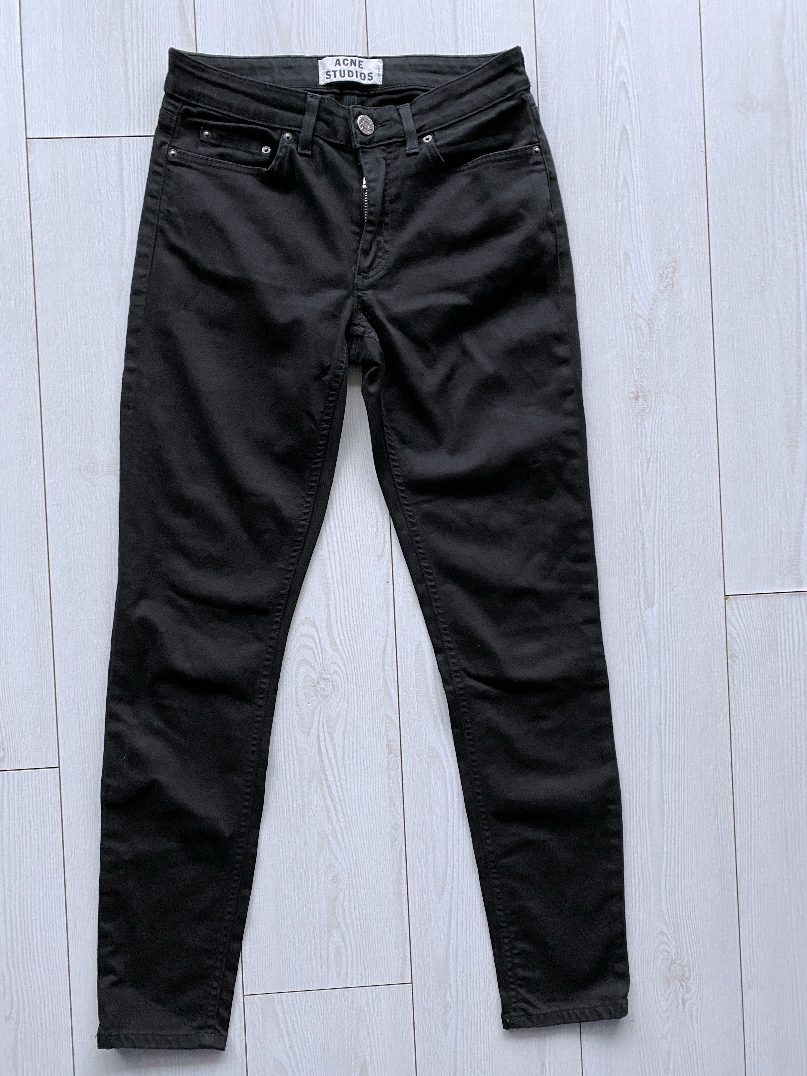 Acne Studios Acne Studios acne skin 5 black denim jeans Women's sz 27 ...