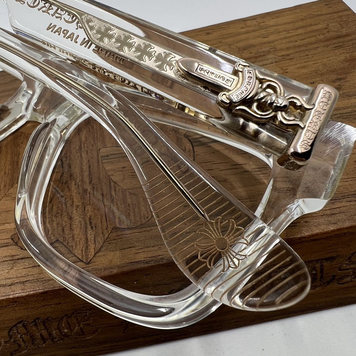 Chrome Hearts Box Officer Chrome Hearts Glasses | Grailed
