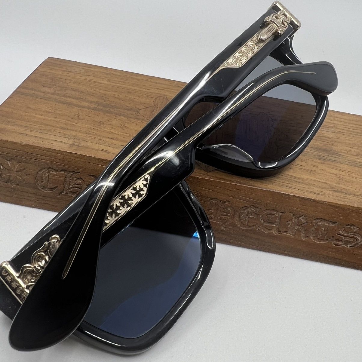 Chrome Hearts Box Officer Chrome Hearts Sunglasses | Grailed