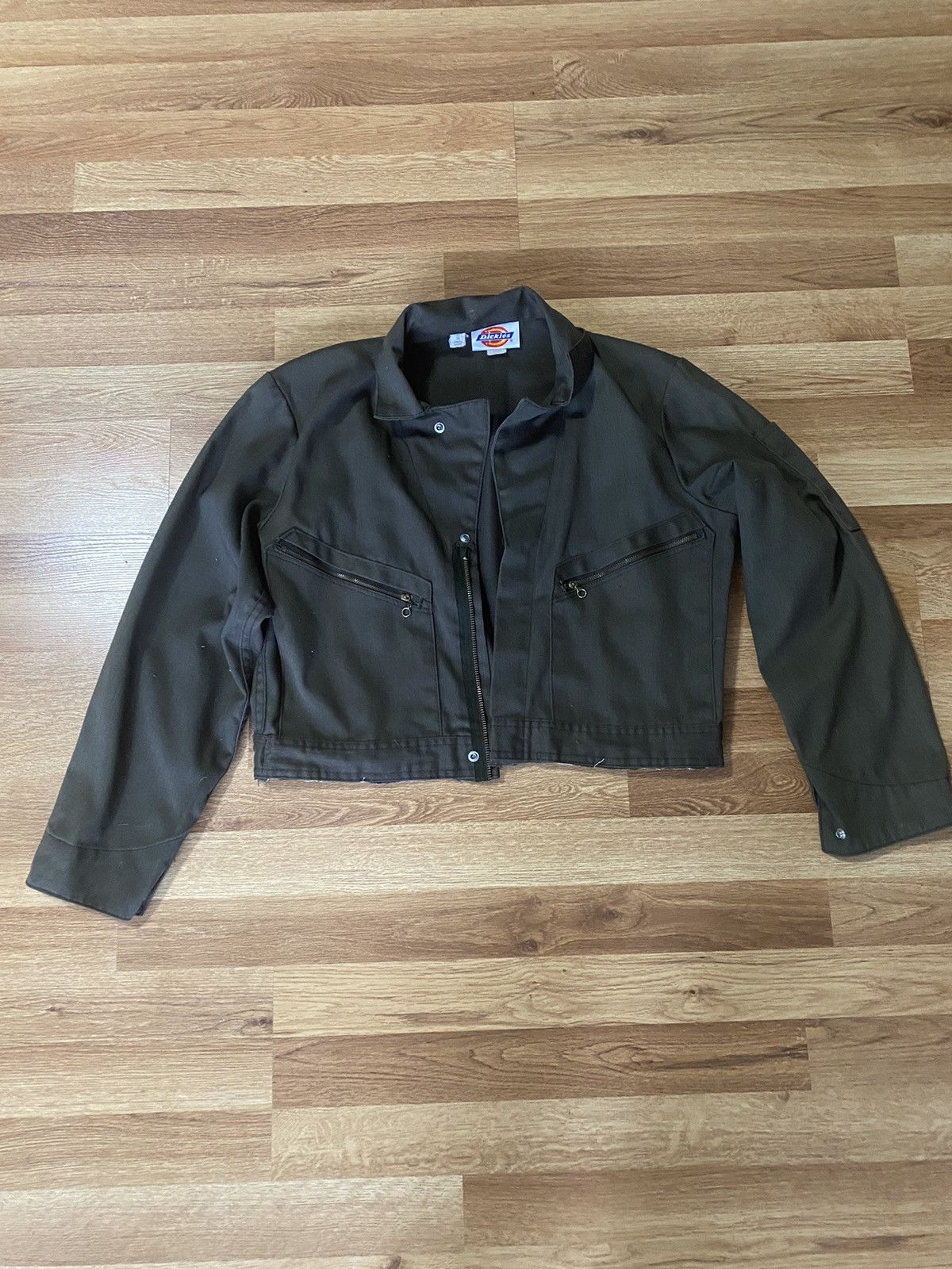 Dickies VINTAGE CUSTOM CROPPED DICKIES WORK JACKET | Grailed