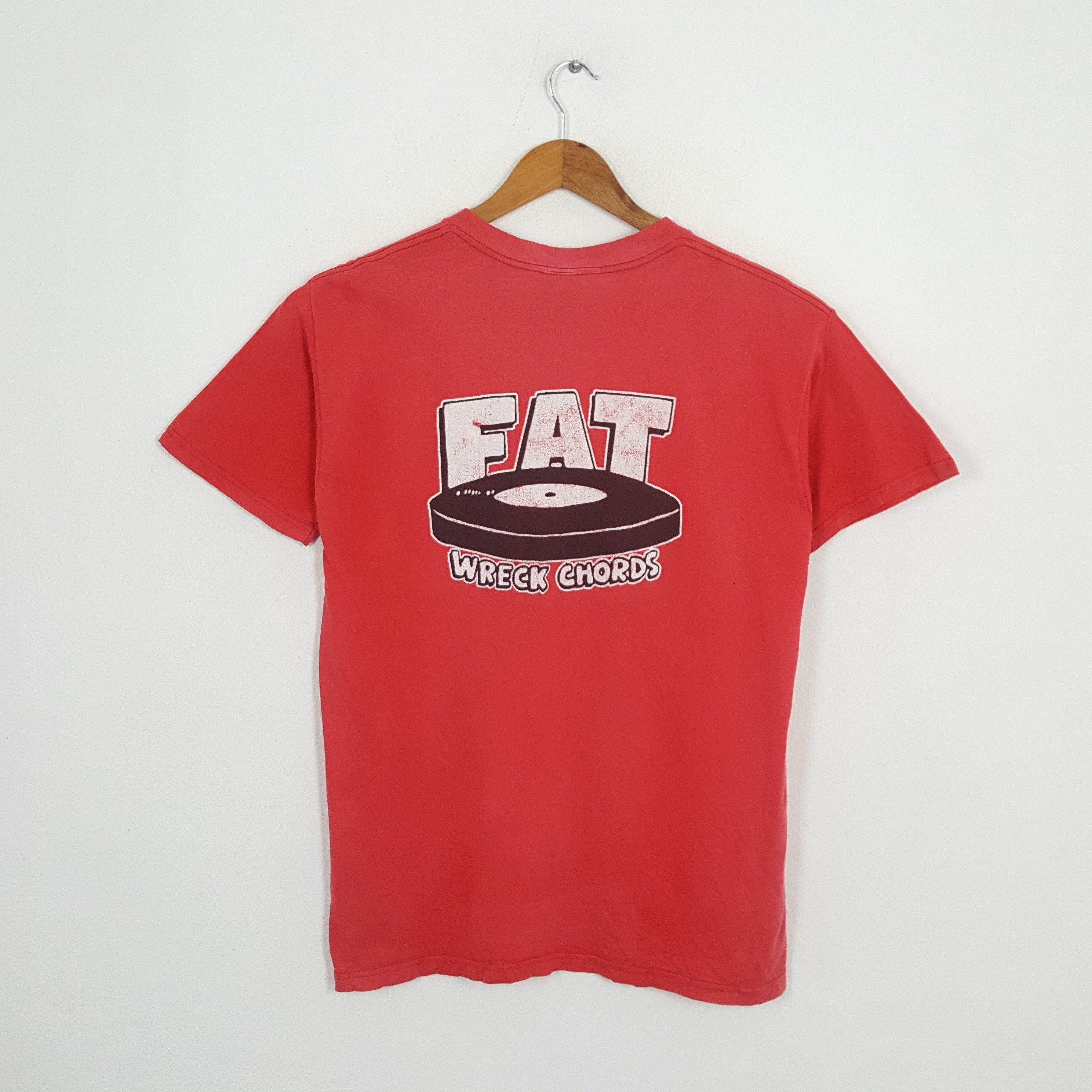Band Tees × Vintage Vintage FAT WRECK CHORDS Parody Style T-Shirt | Grailed