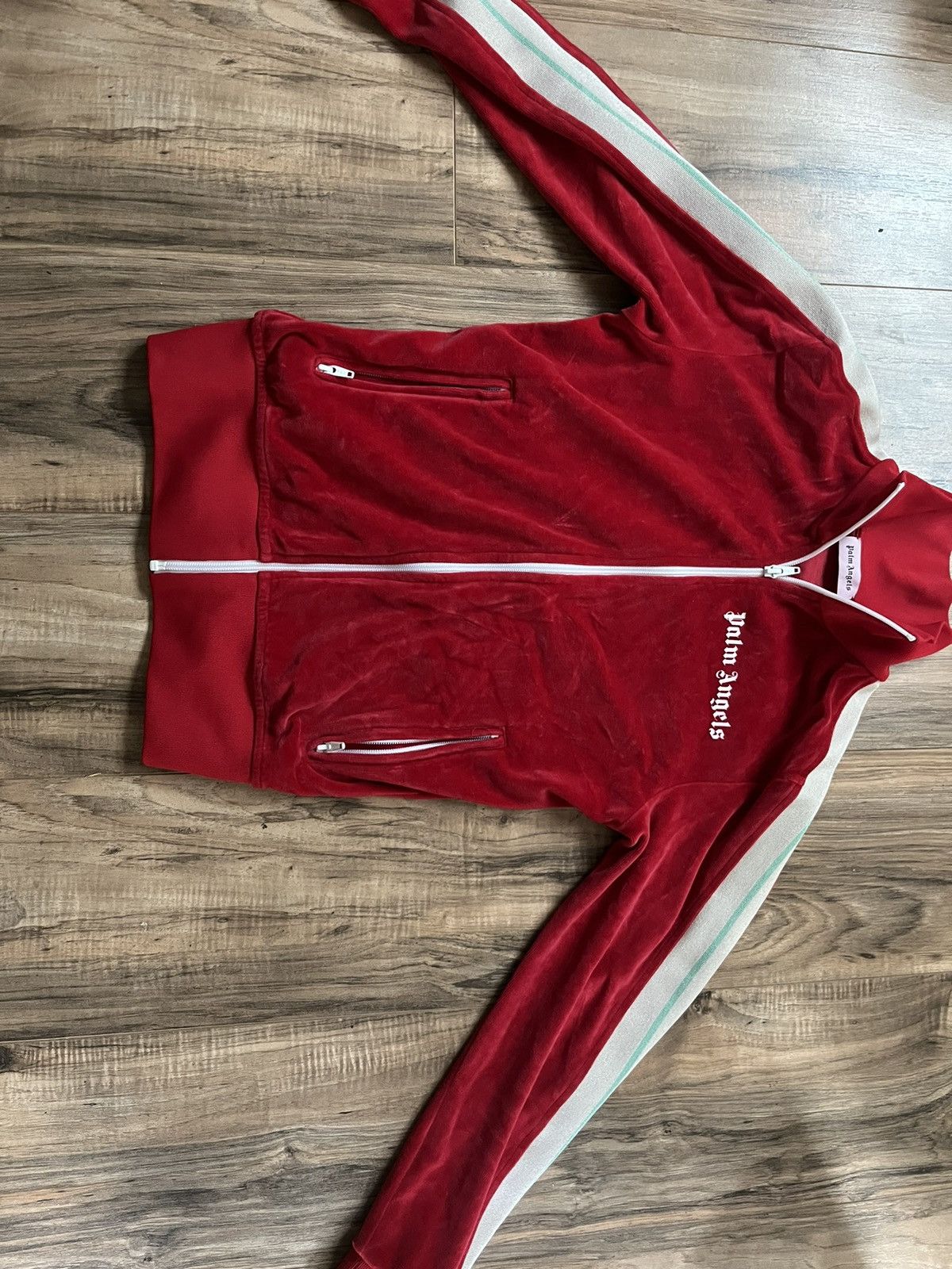 Palm Angels Red Track Palm Angles | Grailed