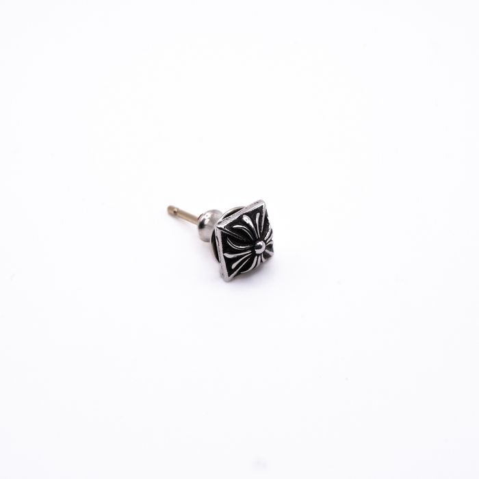 Chrome Hearts Pyramid Plus Stud Earring | Grailed