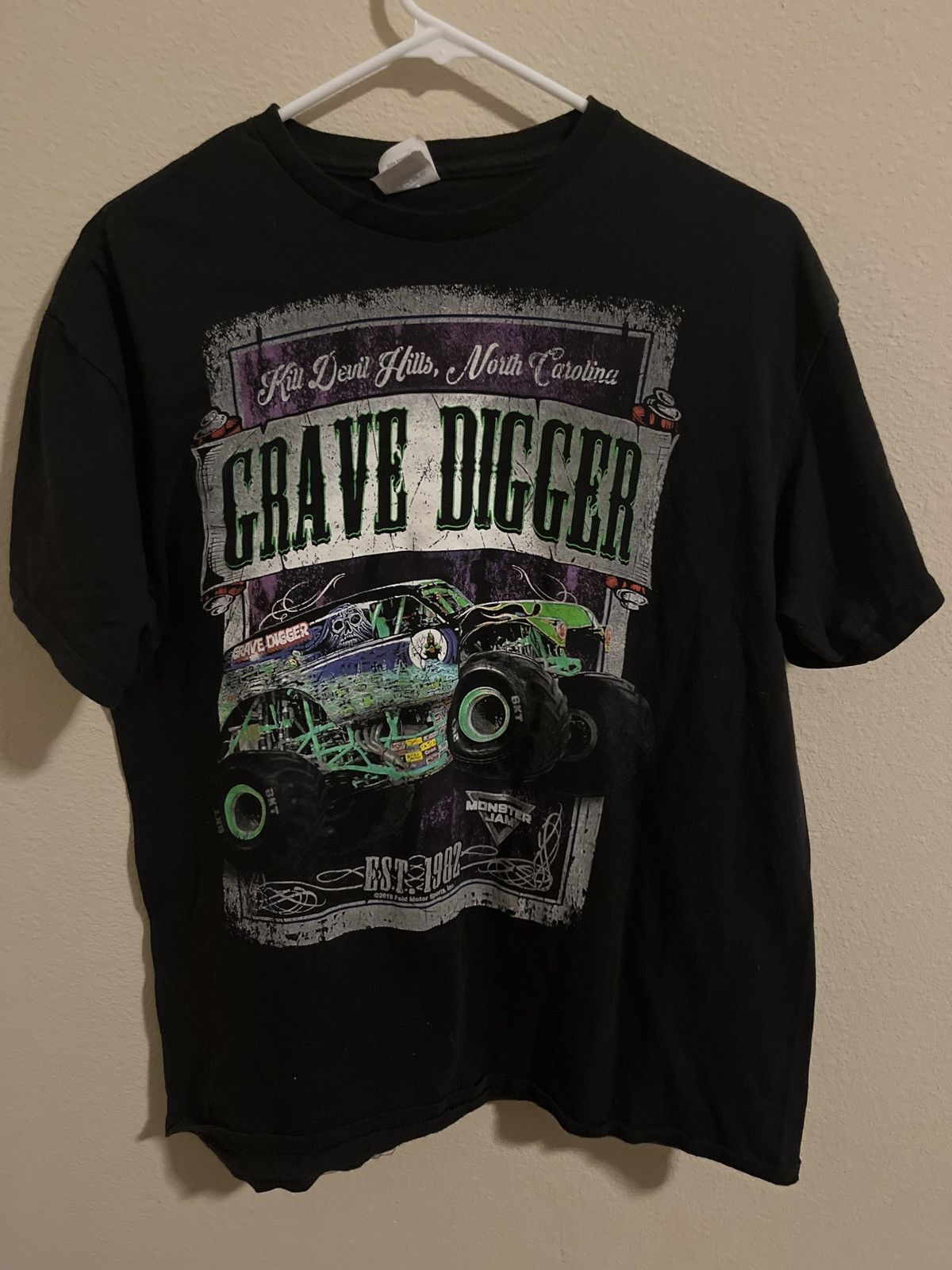 Vintage Grave Digger Tee | Grailed