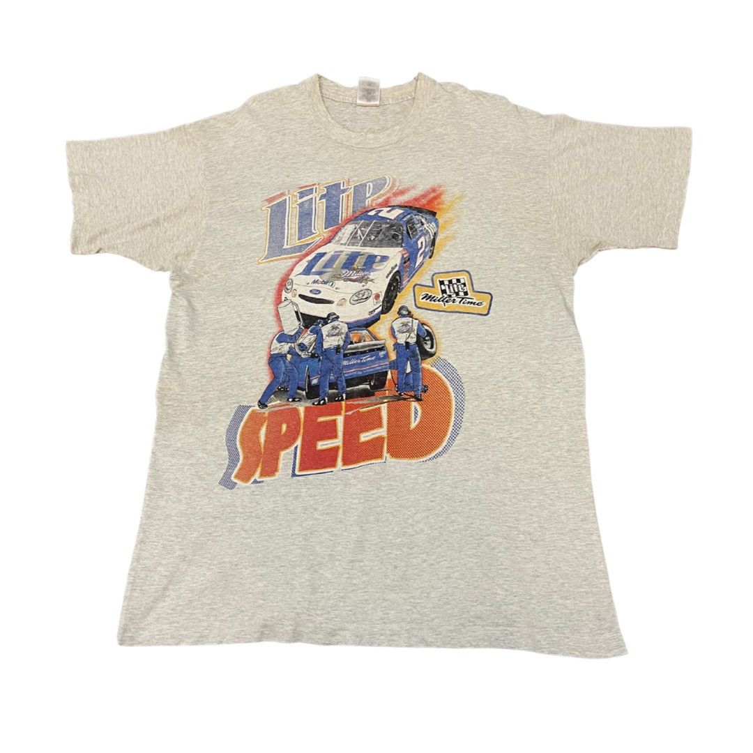 Vintage Vintage Nascar Miller Lite | Grailed