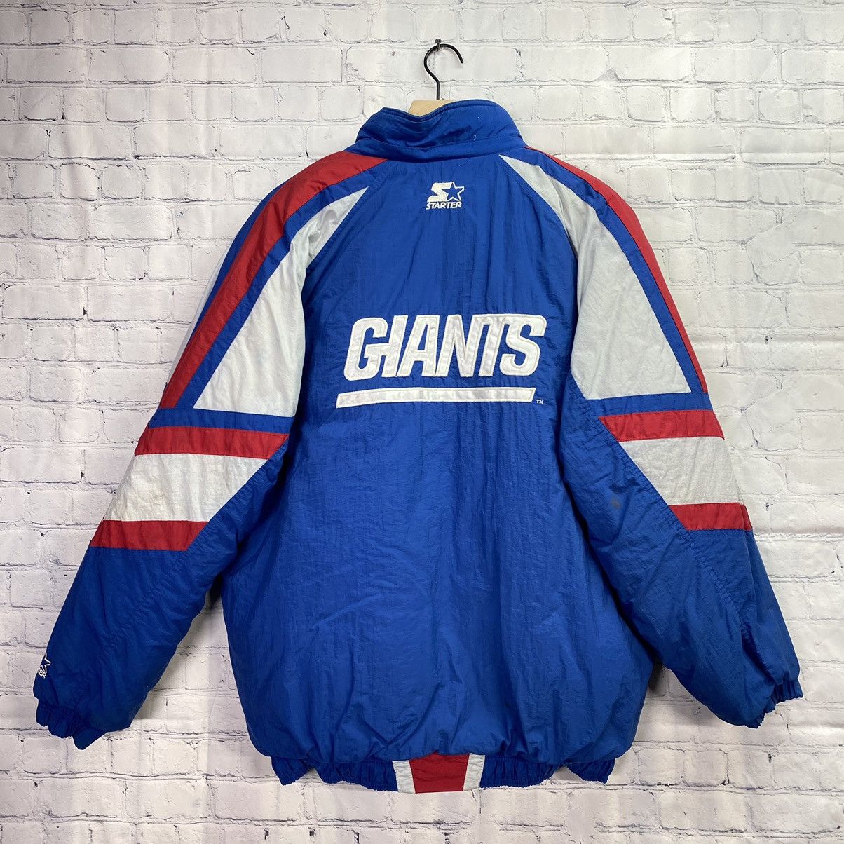 Vintage Rare Vintage Starter New York Giants Full Zip Jacket 90s NY ...