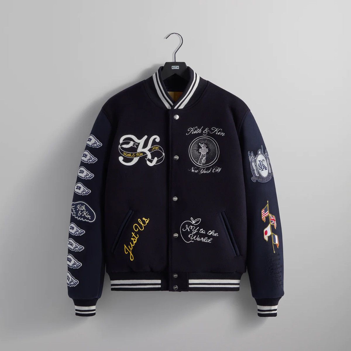 Kith Kith Wool Varsity Jacket | Grailed