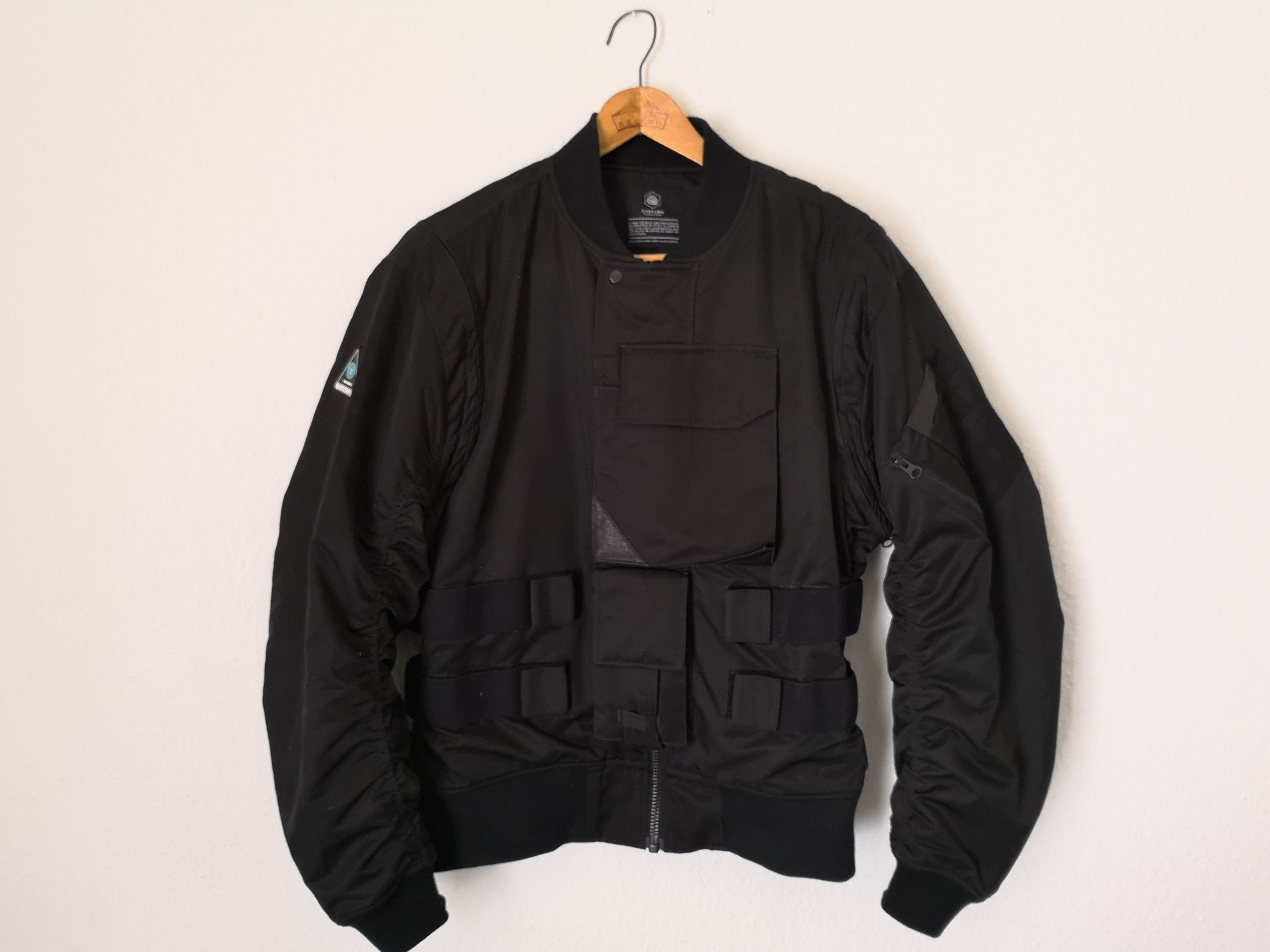 Guerilla Group Transformation Bomber Jacket (18F-ES-JJ01-BL) | Grailed